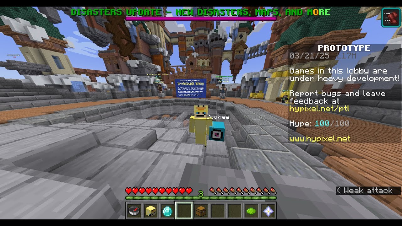 Hypixel Disasters with TiredTocan - YouTube