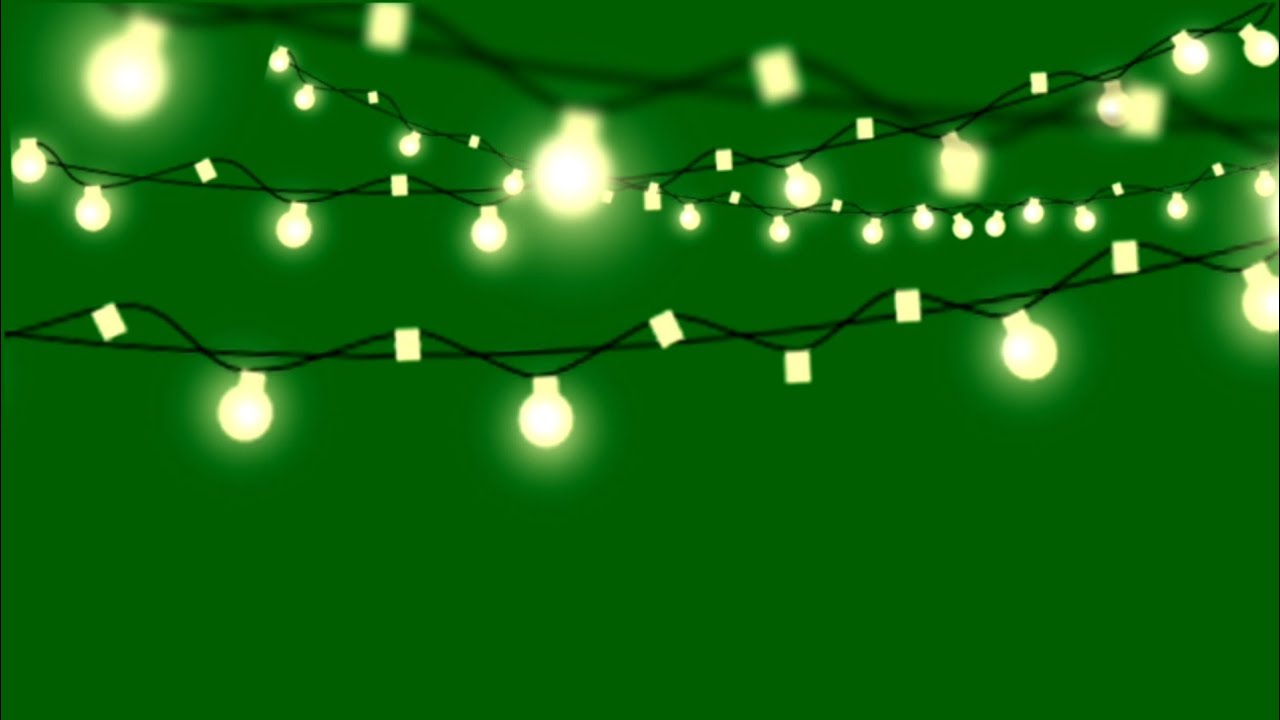 light bulb green screen effect | border light green screen video ...