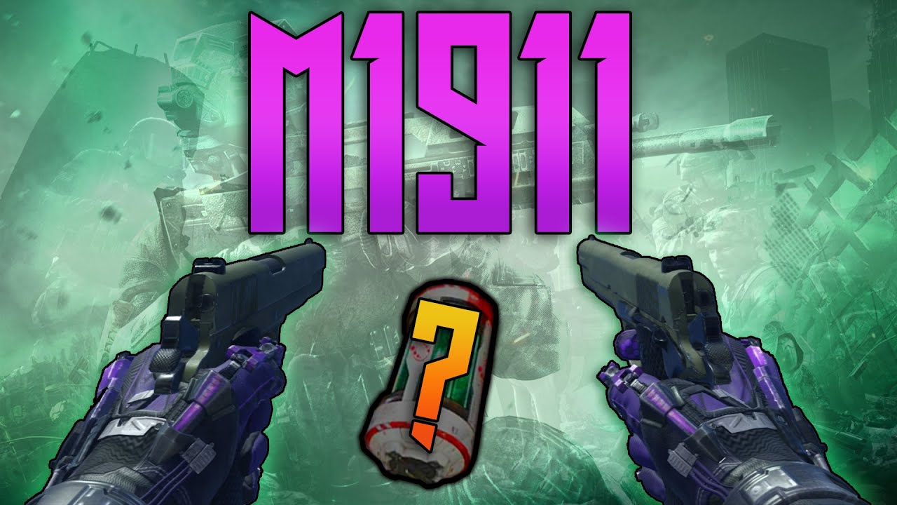 "M1911 DNA BOMB FAIL!" 28 Gunstreak w/ "M1911" DLC Gun (COD AW M1911 ...