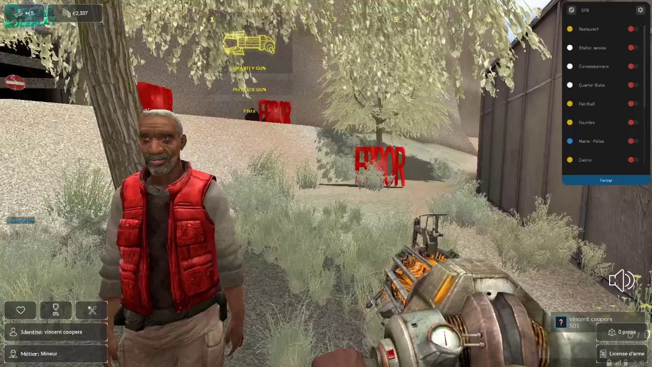 live gmod sur oscarrp! vener nombreux - YouTube