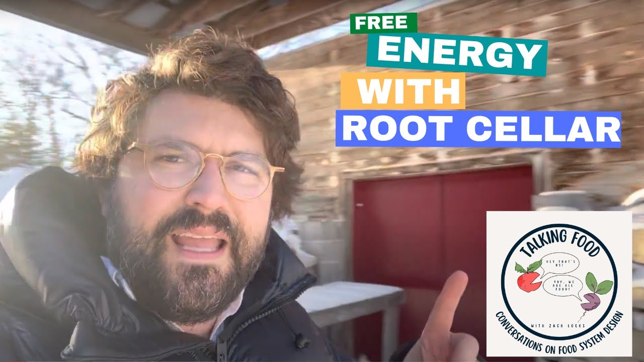 Root cellars tap into free earth energy! - YouTube