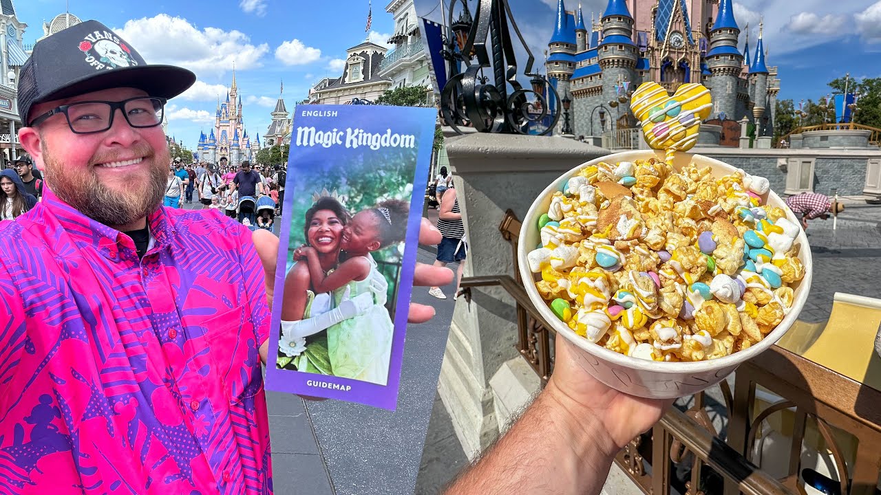 Disney’s Magic Kingdom 2024 | BUSY Spring Break Crowds & Easter Snacks ...