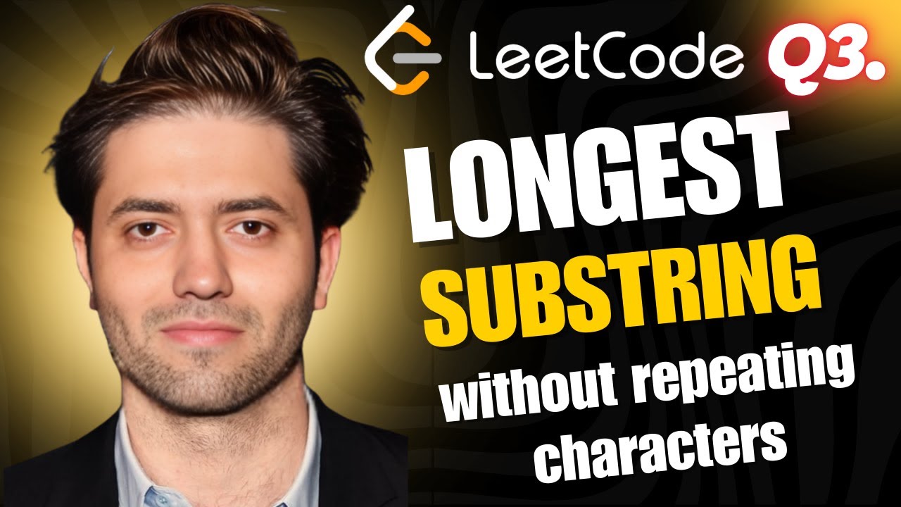 Leetcode 3 Longest Substring Without Repeating Characters Youtube 9779