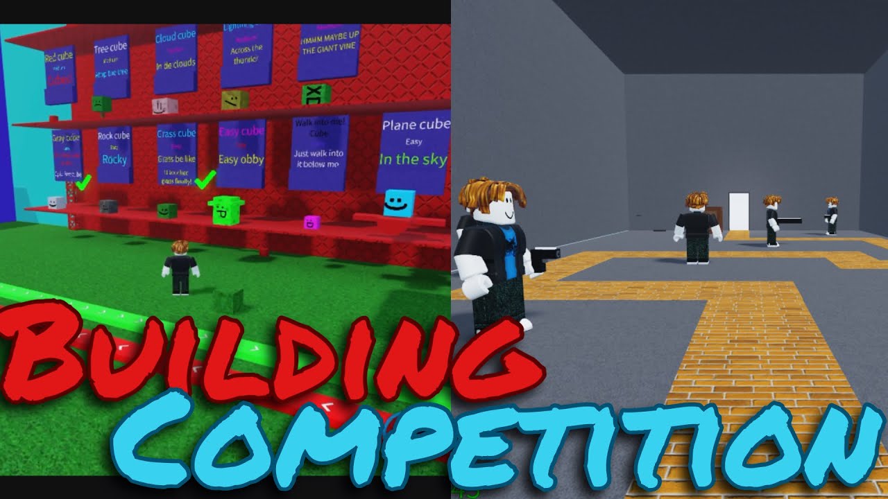 Obby Creator Building Competition - YouTube
