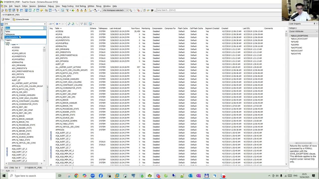 Buổi 06 - 7.Thực hành tạo tablespacem bảng partition | Trần Văn Bình Oracle Database Master ...