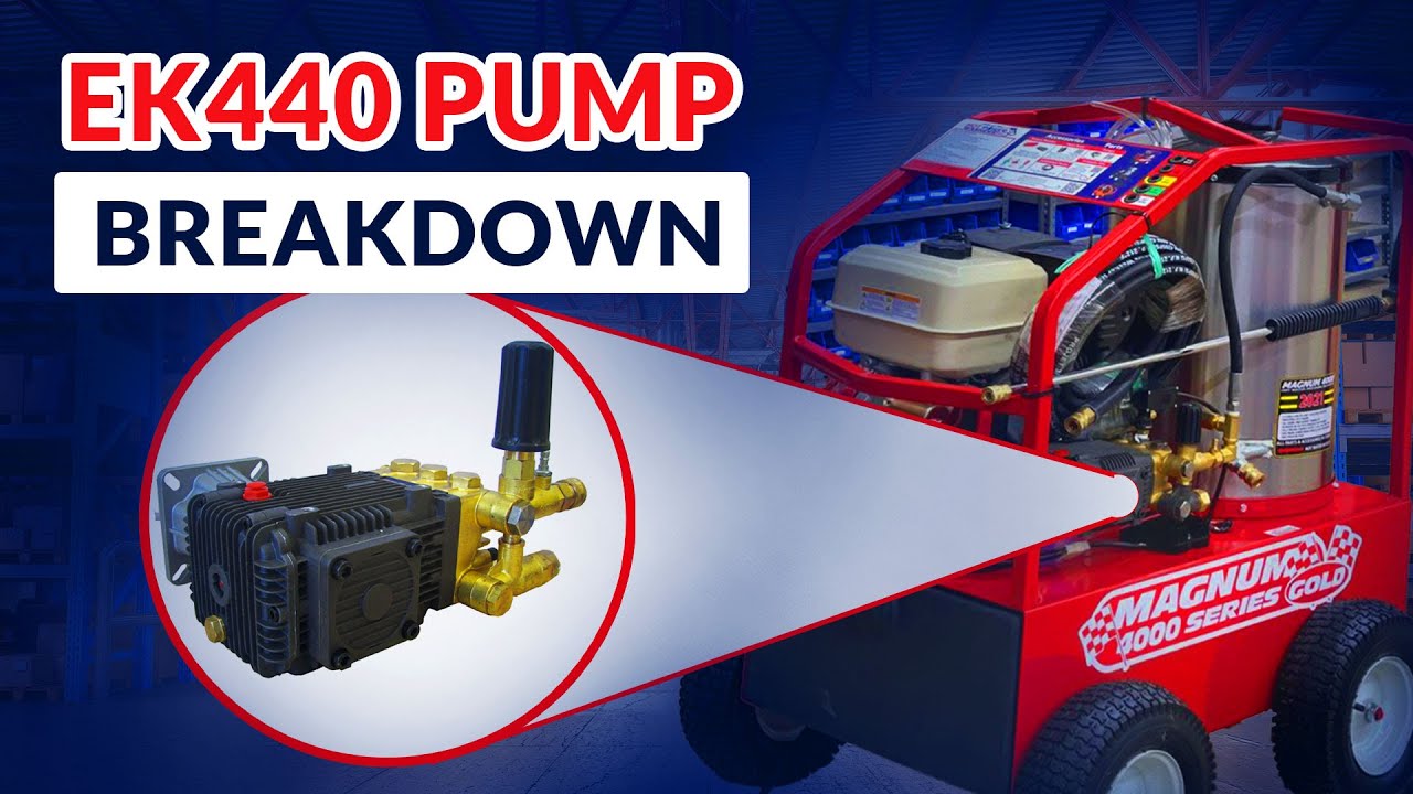 Magnum 4000 EK440 Pump Removal and Repair | AmeriRent Equipment - YouTube