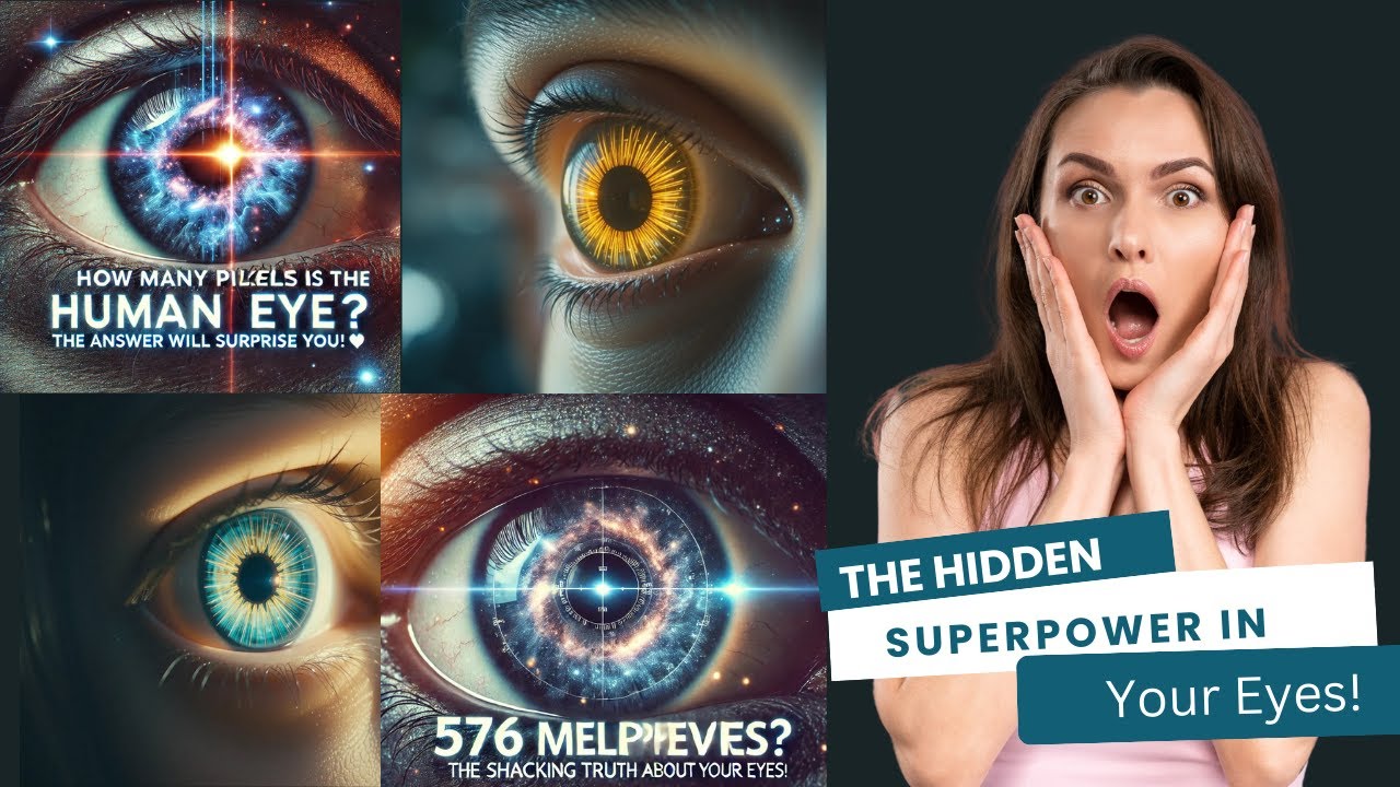 Did You Know? The Human Eye’s Resolution in Megapixels! 😱🔍 - YouTube