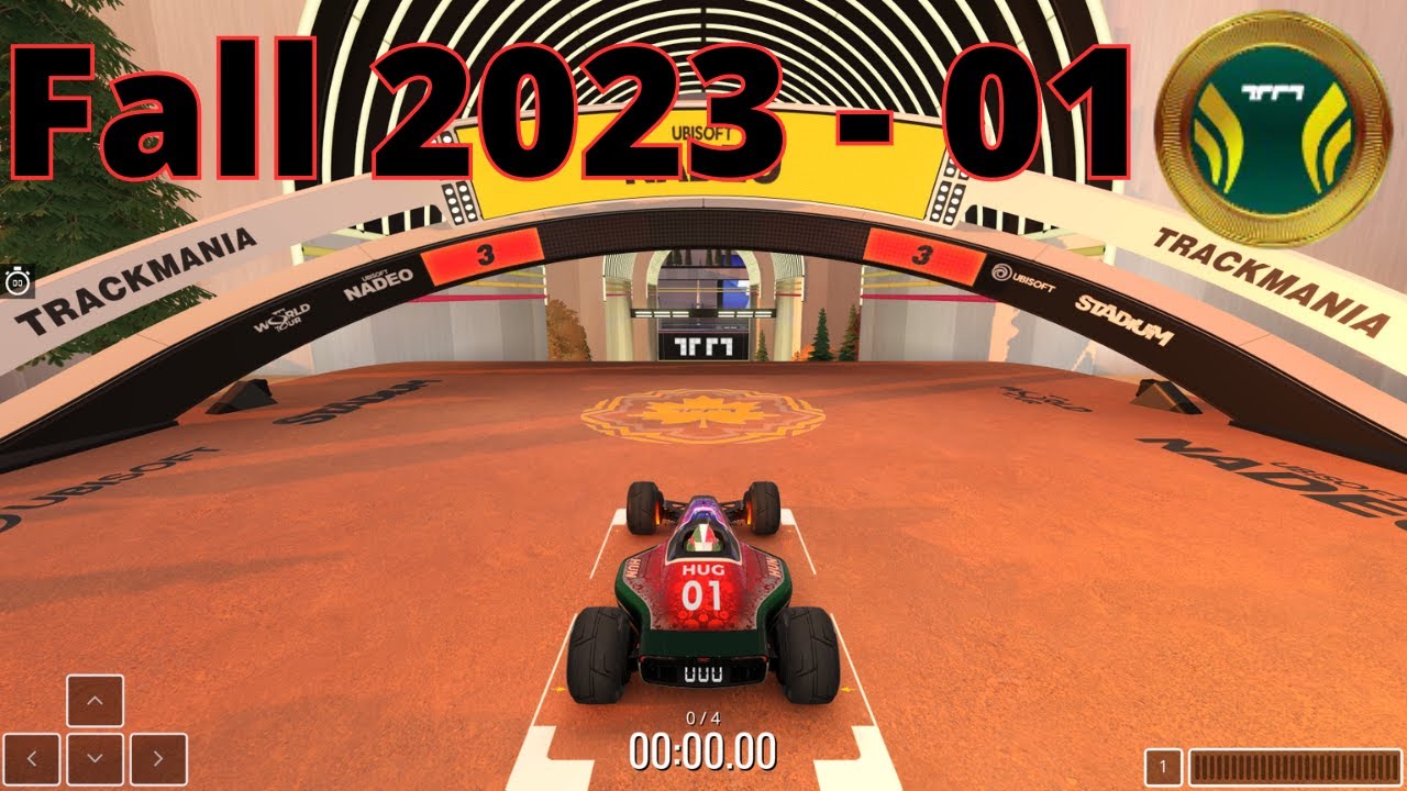 Trackmania - Fall 2023 - 01 - Author Medal - YouTube