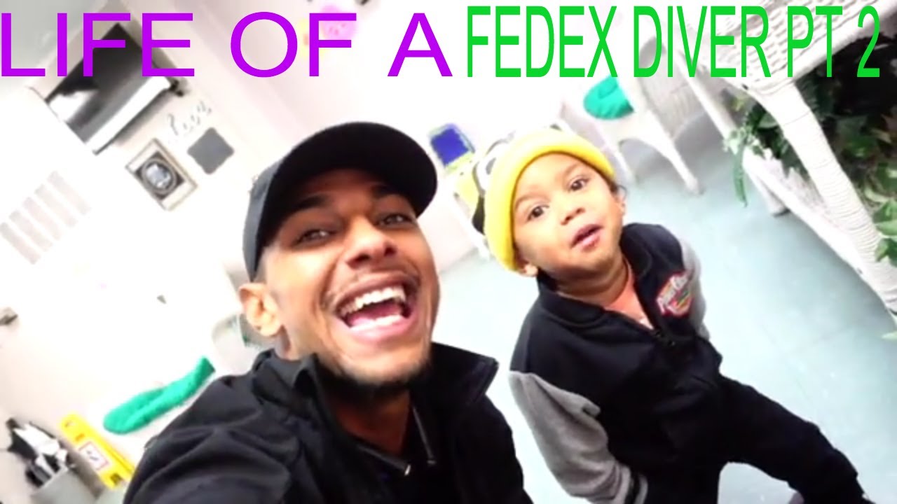 VLOG LIFE OF A FEDEX DRIVER PT 2 - YouTube