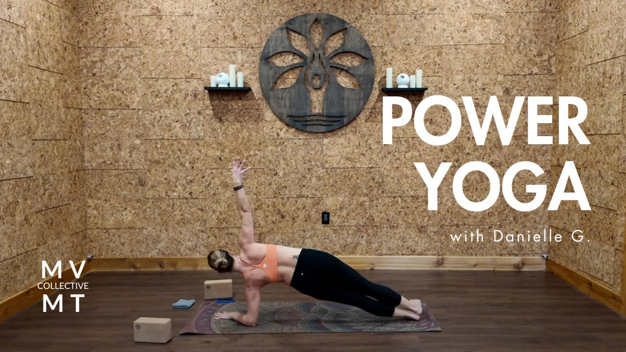 Power Yoga Flow | 45 Minute Mixed-Level Power Vinyasa Yoga Class - YouTube