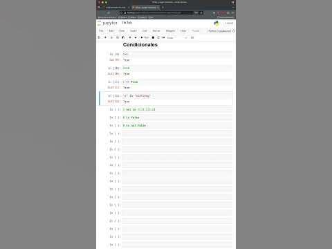 Condicionales #python #programming #coding #programacion #septipycode - YouTube