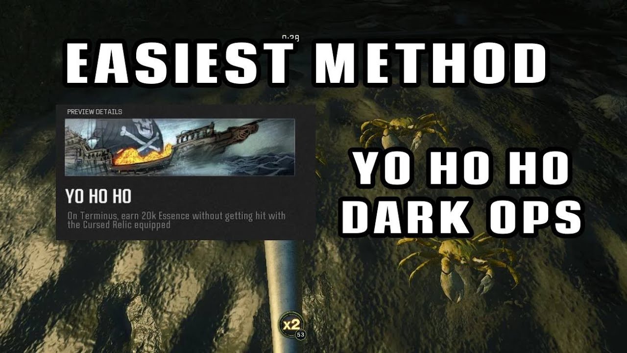 SUPER EASY Yo Ho Ho Dark Ops Challenge! Crab Whack-a-Mole! Black Ops 6 ...