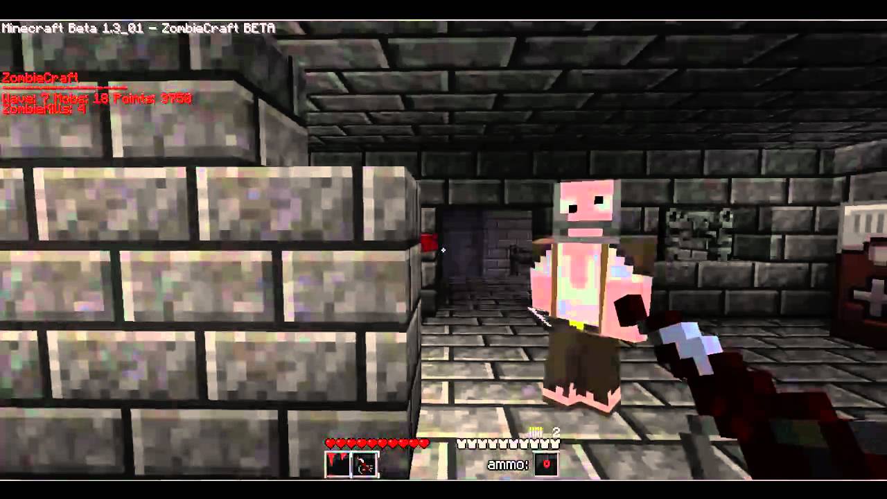 ZombieCraft All Perks + Effects + MLG HOBO - YouTube