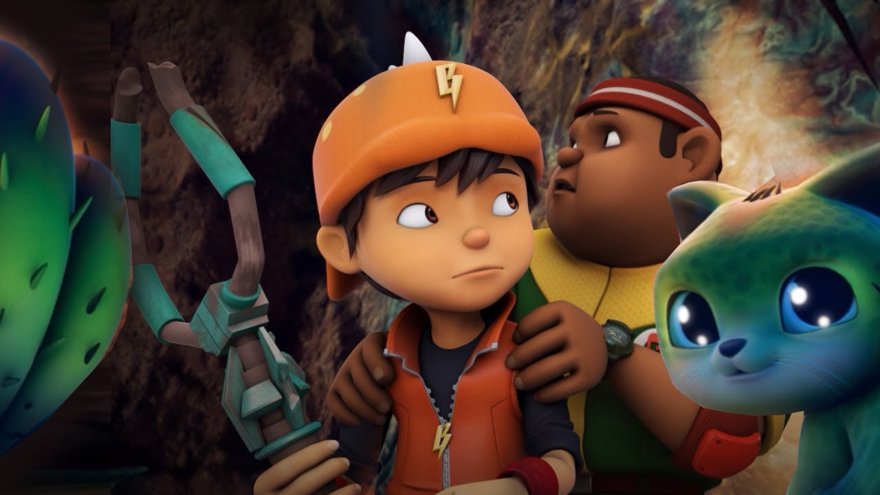 BoBoiBoy tangkap Kucing Alien - YouTube