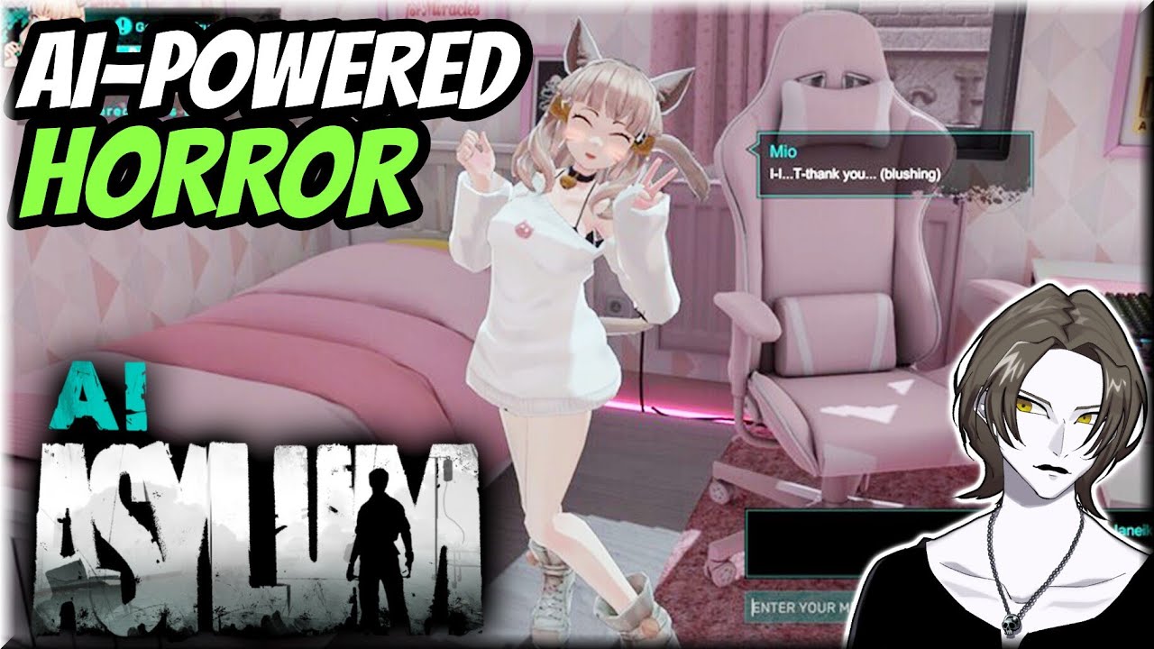 🔴AI-powered Horror Game - AI Asylum😱 - YouTube