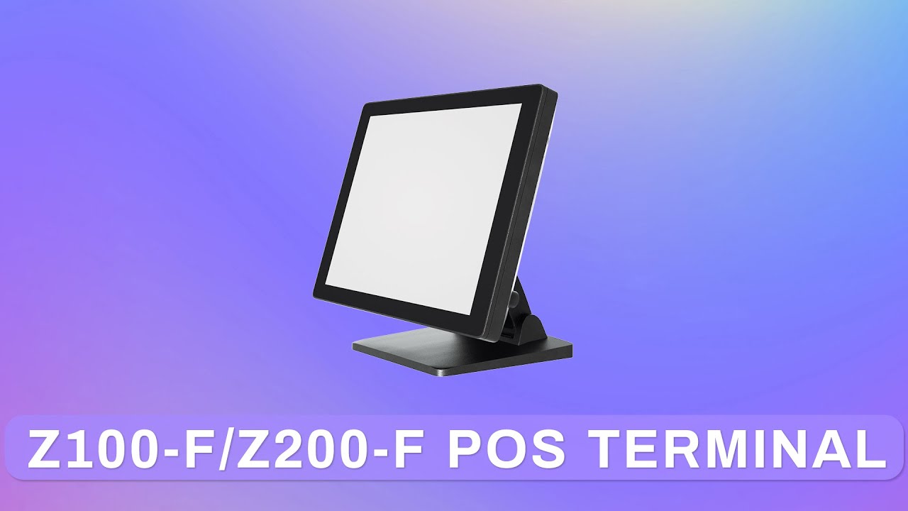 Z100-F & Z200-F POS MACHINE - YouTube