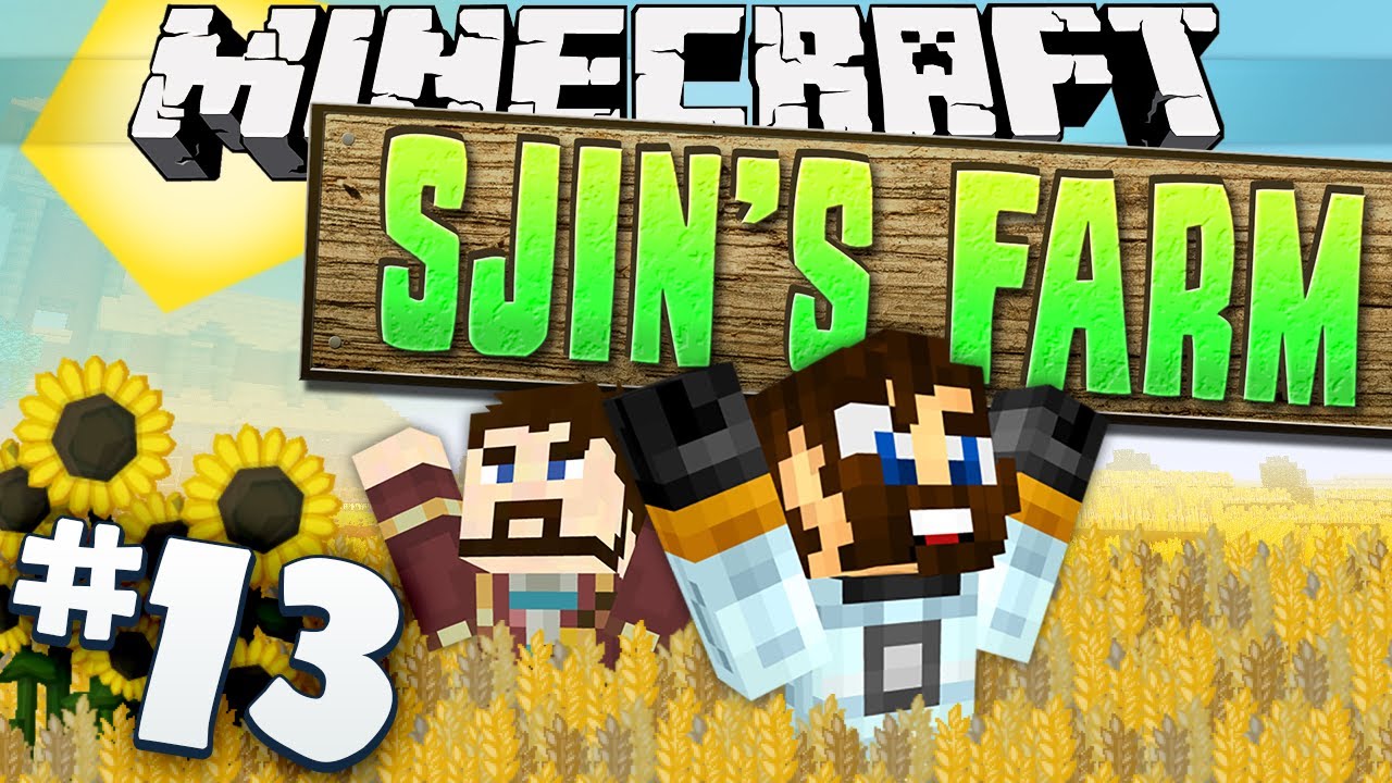 Minecraft - Sjin's Farm #13 - Master of Mahogany - YouTube