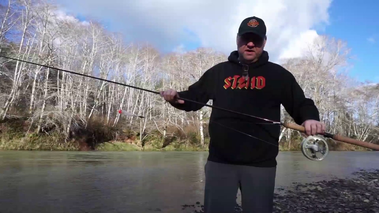 Center Pin Casting Line Twist - YouTube