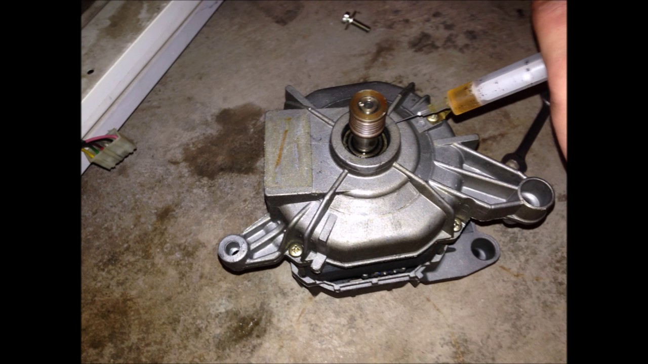 beko 2612c fixing motor bearing - YouTube