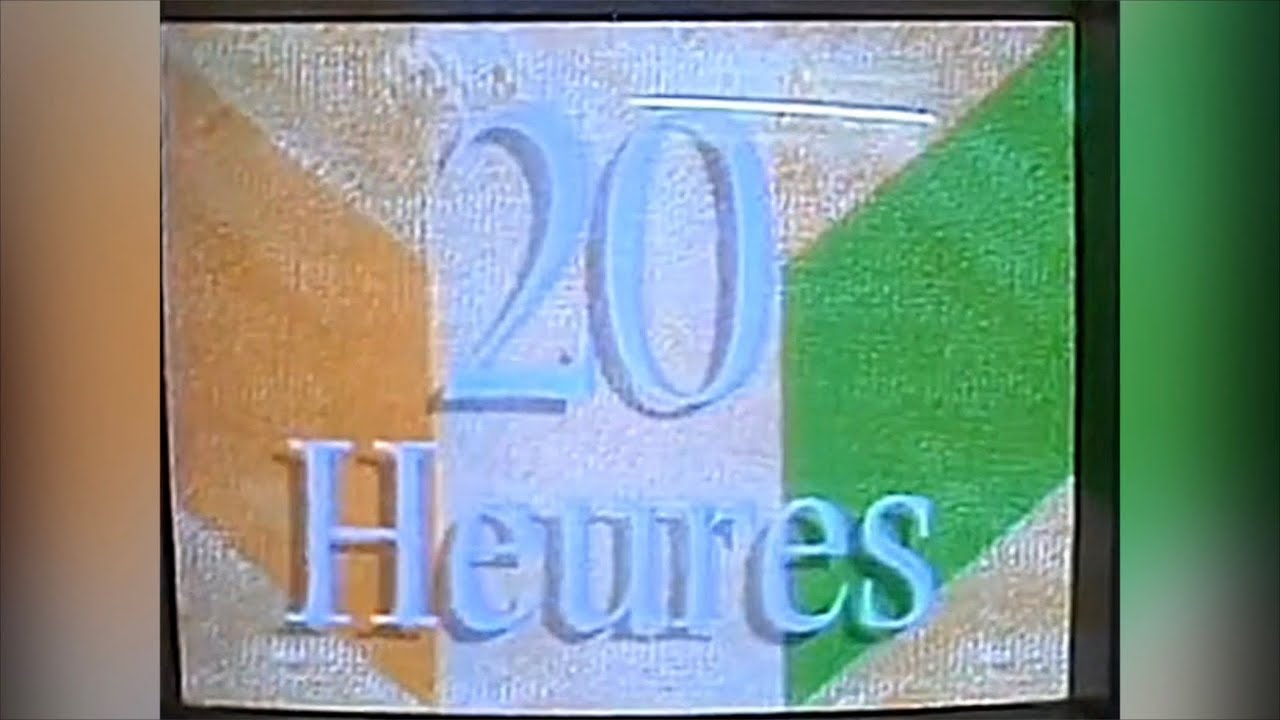 [1993] RTI Côte d’Ivoire - Générique du JT 20 heures | 8pm News Intro ...
