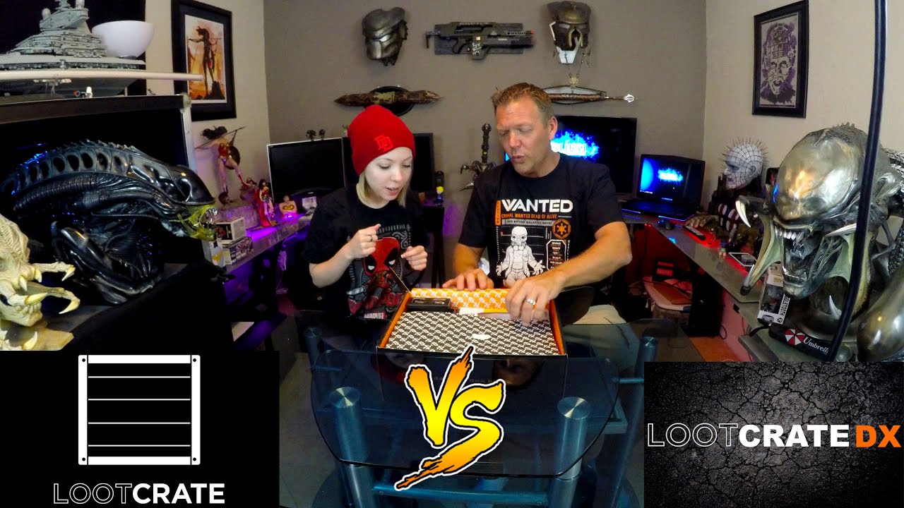 Loot Crate DX vs Loot Crate Unboxing | April 2016 | Quest | Guru ...