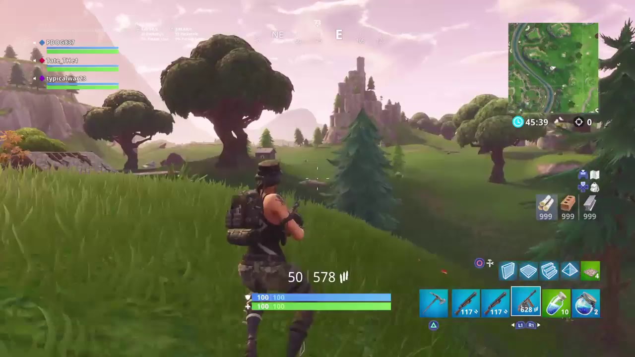 FORTNITE BUIlD BATTLING - YouTube