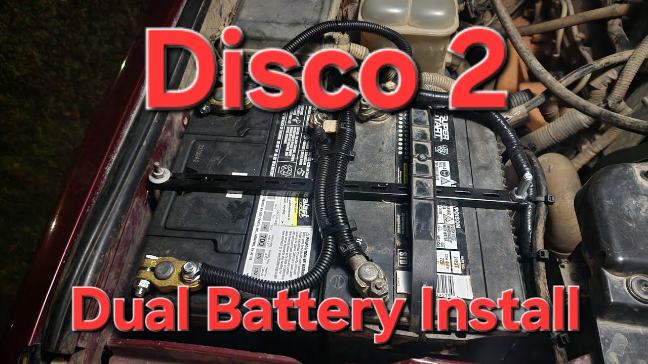 Land Rover Discovery 2 Dual Battery Install - YouTube