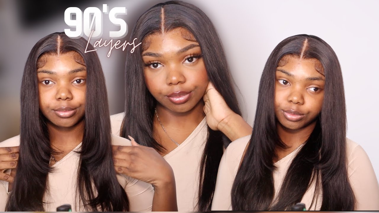 Trying 90's Layers For The First Time | Luvme Hair - YouTube