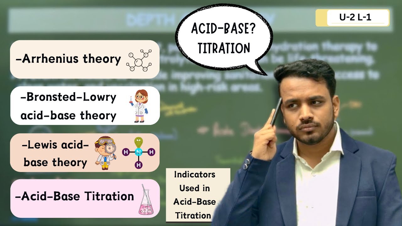 Acid base titration | Acid base theory | Arrhenius theory | Bronsted ...
