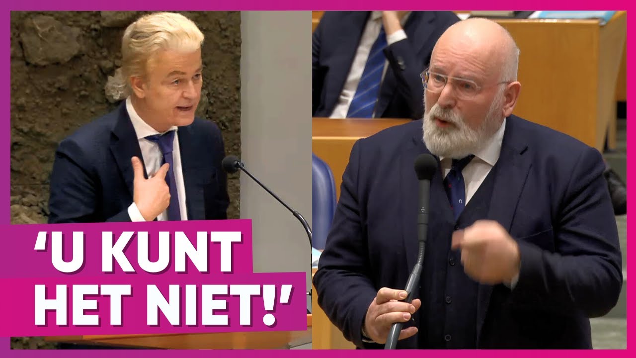 Timmermans fileert Geert Wilders - YouTube