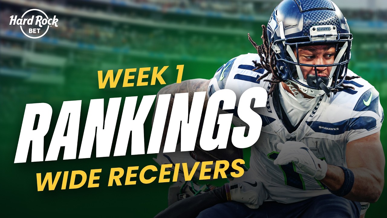 Fantasy Football Rankings & Tiers | WR Studs, Busts & Sleepers (Week 1 ...