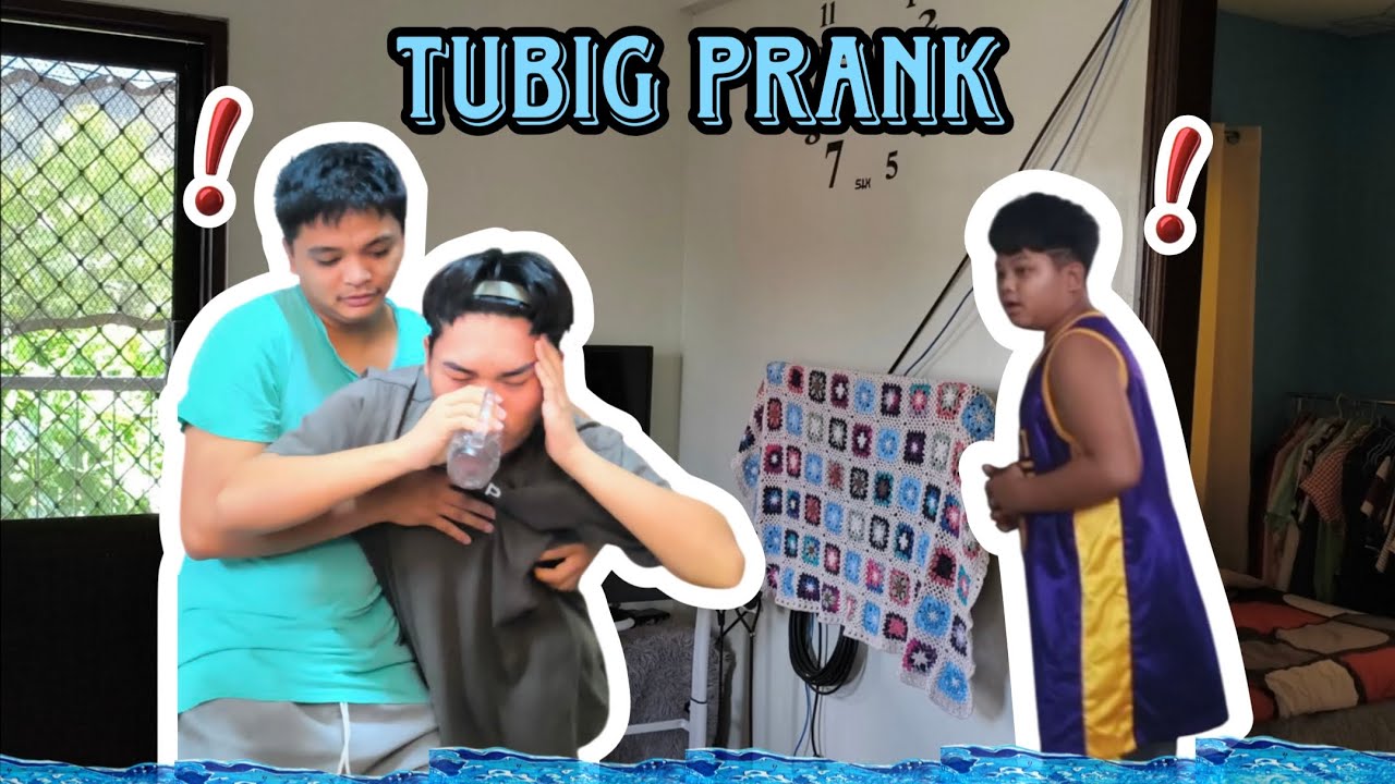 Tubig Prank (Mga bata huwag nyo 'to gayahin) | AJ Dionaldo Arcillas - YouTube