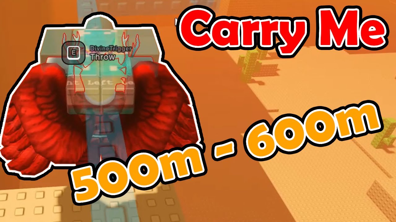 Carry Me 600m Roblox - YouTube