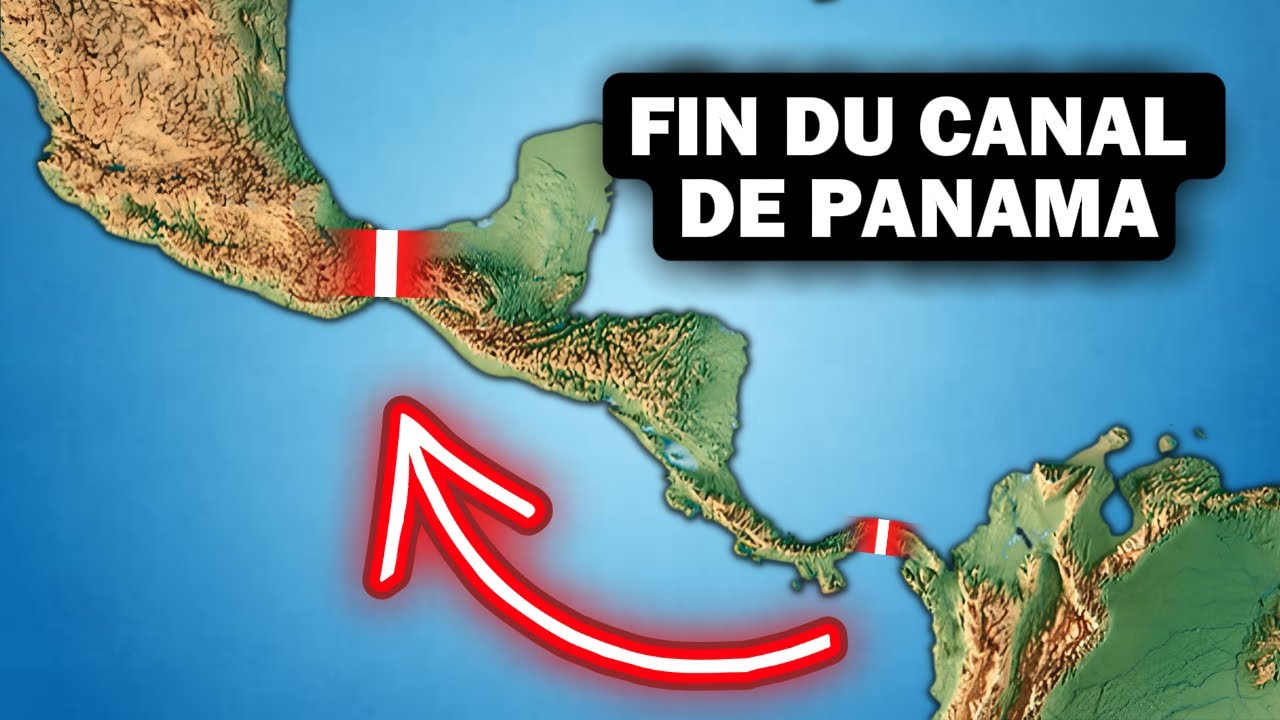 Comment le Mexique fait pression sur le canal de Panama - YouTube