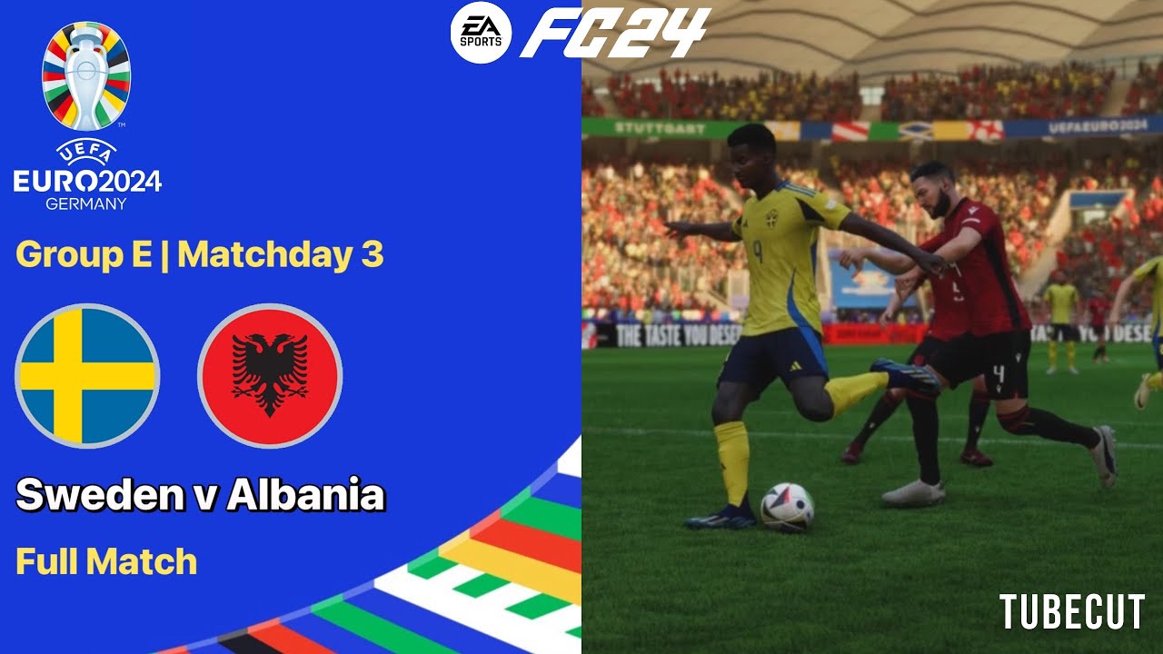 EA FC 24 | UEFA EURO 2024 Germany | Group Stage | Matchday 3 | Sweden v ...