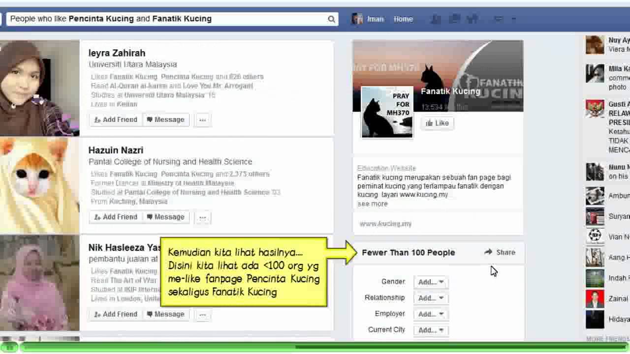 Tutorial FB Graph Search - YouTube