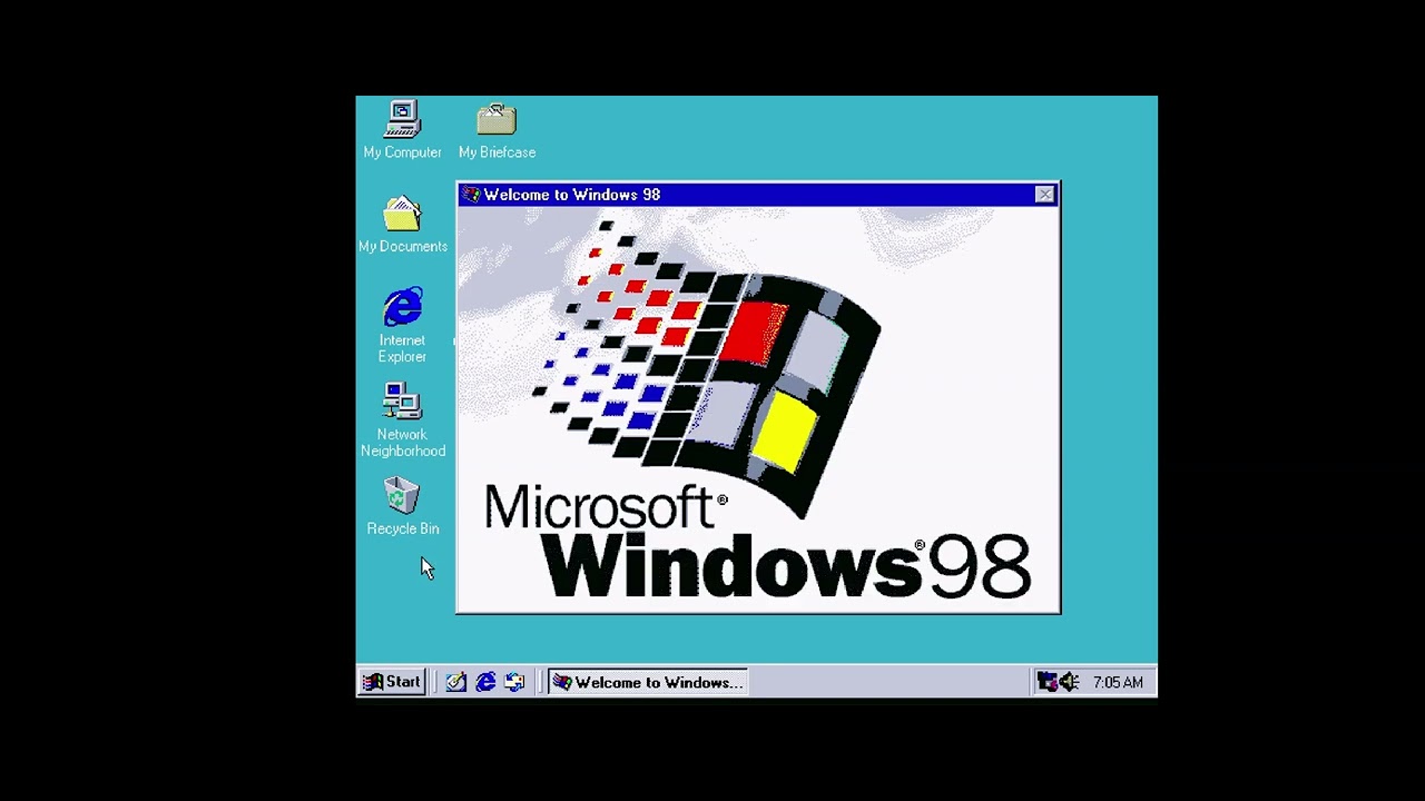 Welcome to Windows 98 - REUPLOAD (Audio) - YouTube