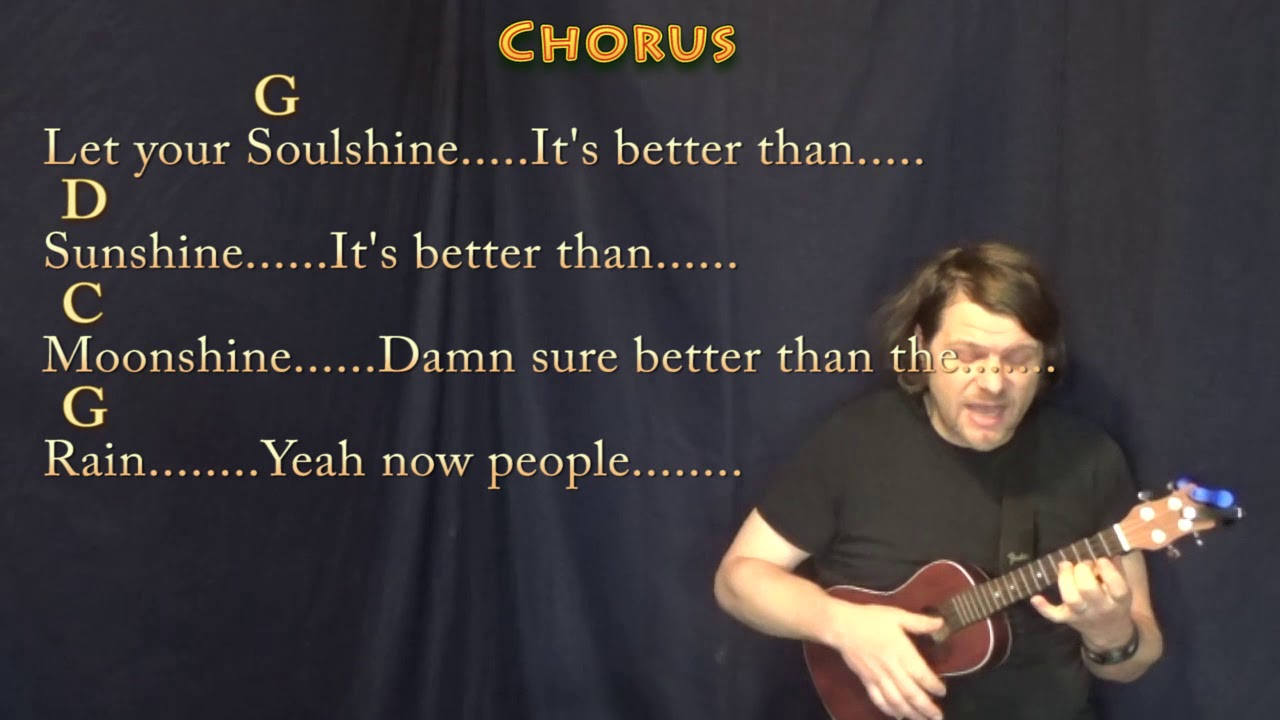 Soulshine (Allman Brothers) Ukulele Cover Lesson in G with Chords ...