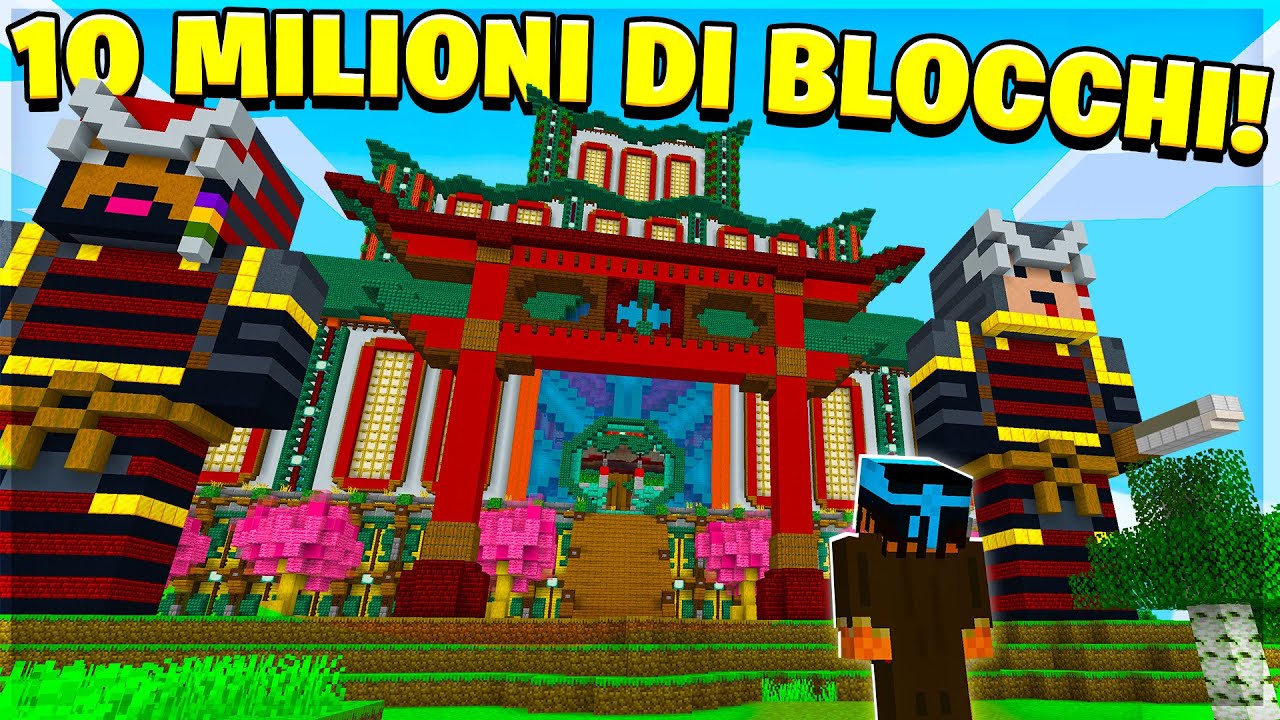 LE COSTRUZIONI PIU' GRANDI DI MINECRAFT ITA! - YouTube