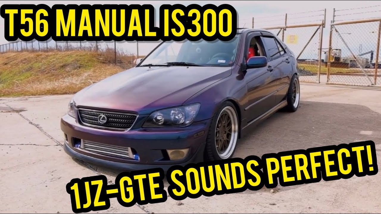 1JZ-GTE swapped Lexus IS300 with a Grannas T56 makes all the right ...