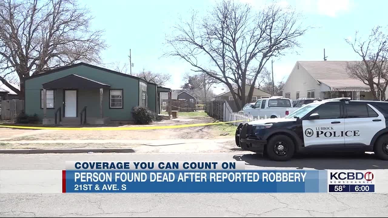 Person found dead after reported robbery near 21st & S - YouTube