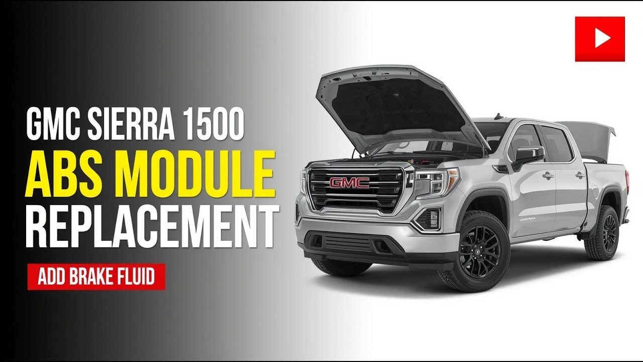 GMC Sierra 1500 ABS Module Replacement - YouTube