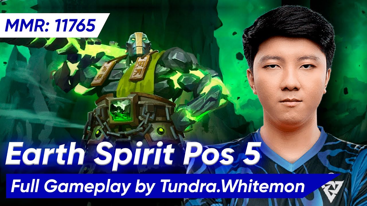 WHITEMON EARTH SPIRIT SUPPORT 7.37c | Dota 2 Pro Gameplay - YouTube