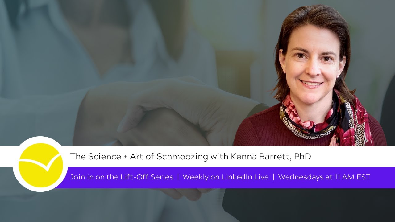 The Science + Art of Schmoozing - YouTube
