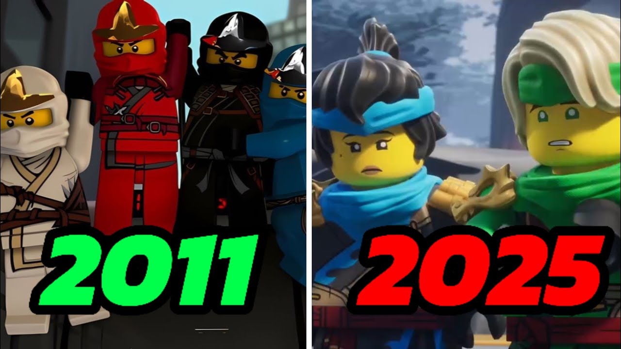 Lego Ninjago Evolution of Posters (2011-2025)⚡ - YouTube