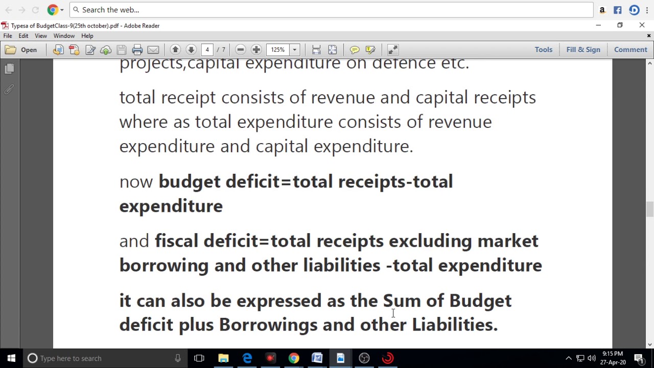 CIVIL SERVICE SPECIAL ON BUDGET DEFICIT, FISCAL DEFICIT..... - YouTube