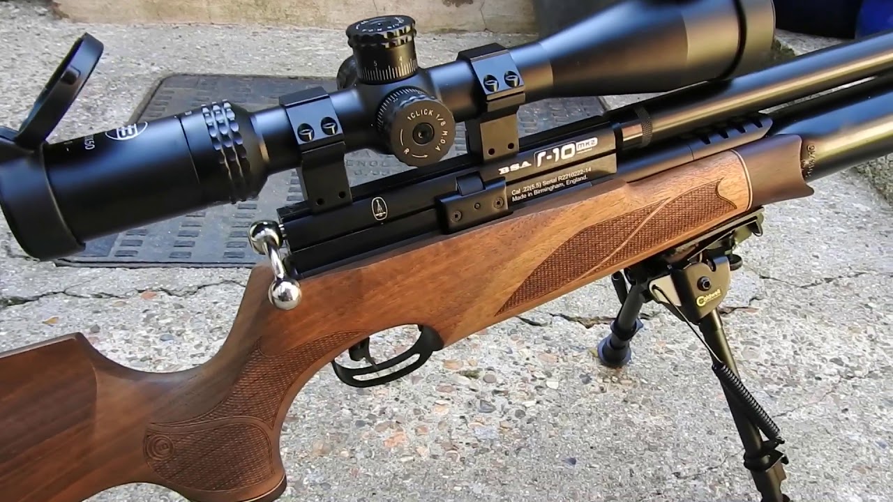 Air rifle Matchstick Challenge Five pellets five sticks. BSA R10 .22 ...