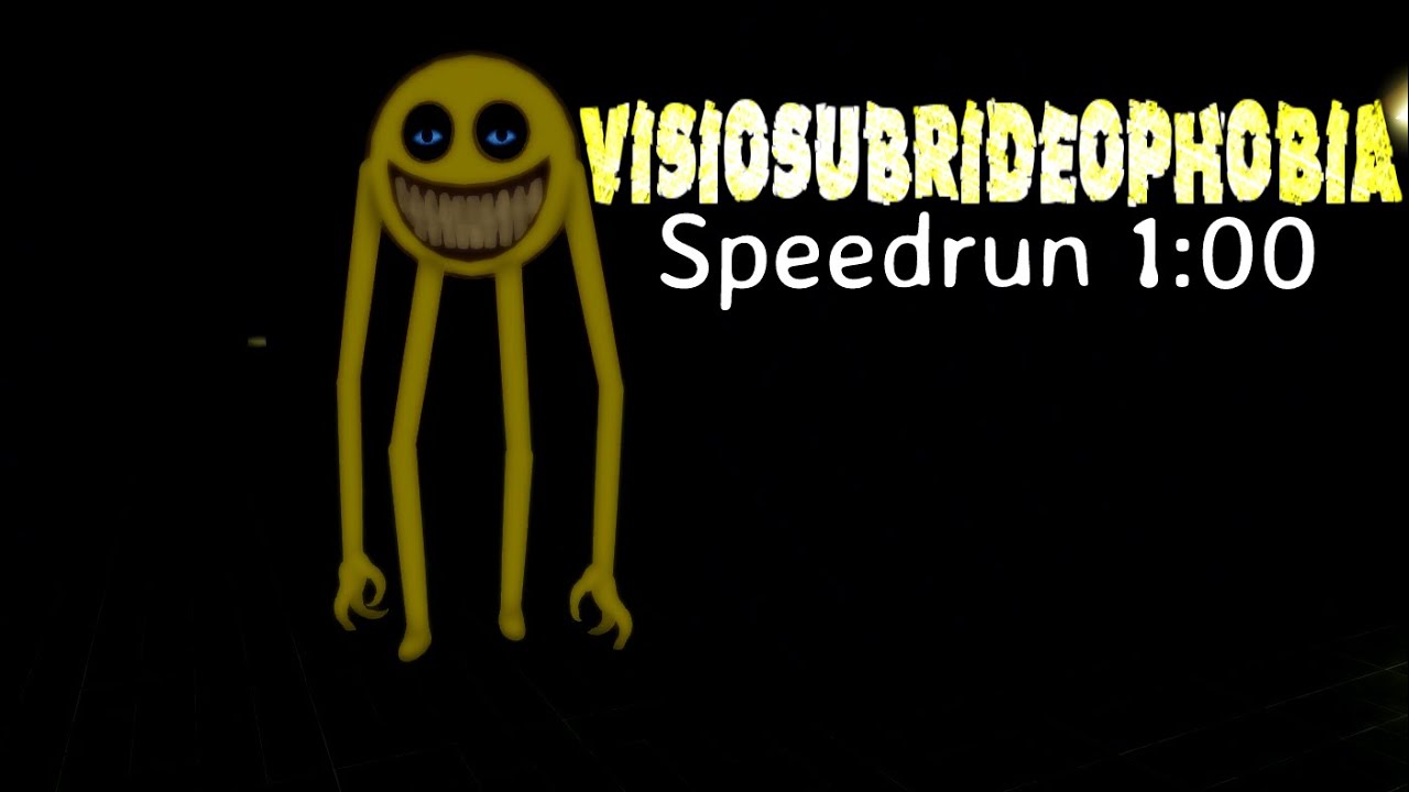 Roblox Visiosubrideophobia Speedrun 1:00 - YouTube