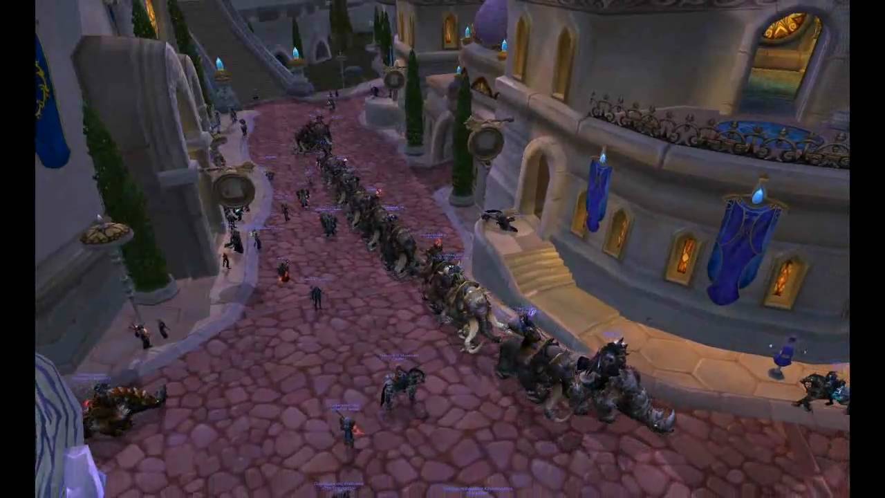 Mammoth Train - World of Warcraft Hunter - YouTube