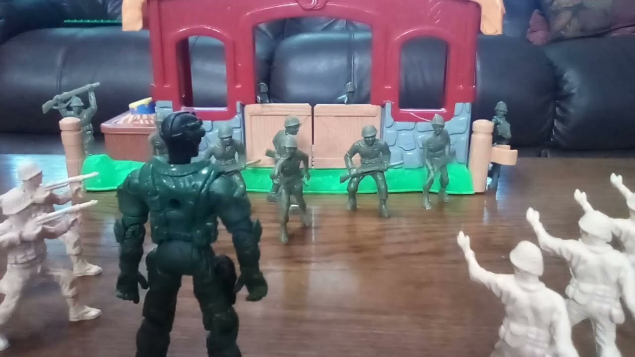 World war 3 an army men stop motion - YouTube